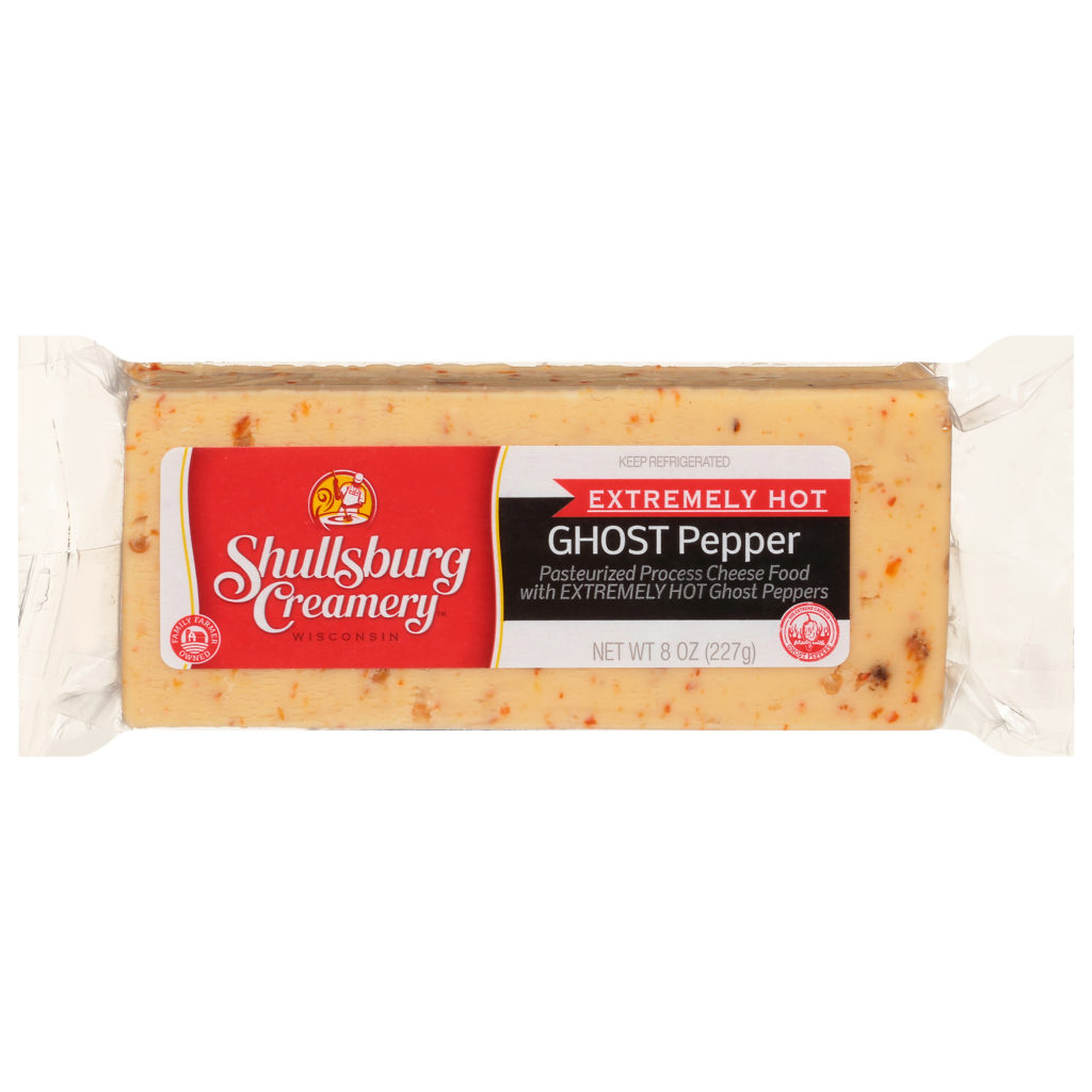 Ghost Pepper Cheese 8 oz. - Shullsburg Creamery