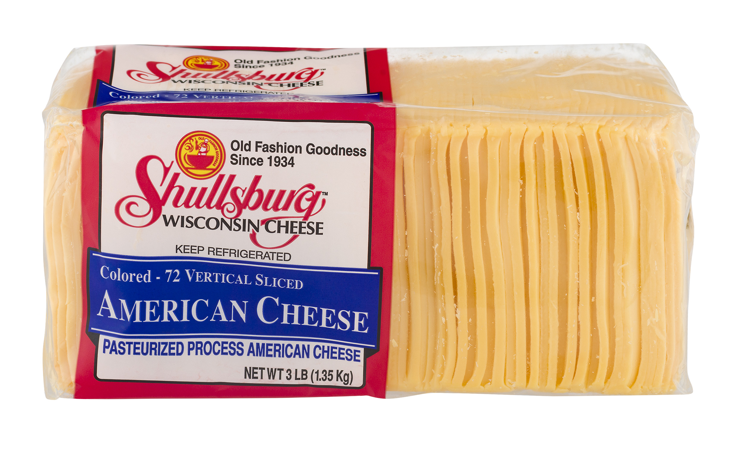 Sliced American – 72 Slice - Shullsburg Creamery
