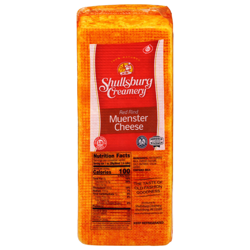 Muenster Cheese (Whole Loaf) - Shullsburg Creamery